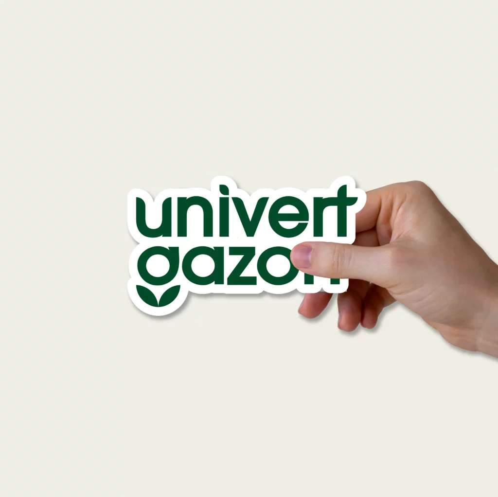 Identité visuelle et Community Management - Univert Gazon